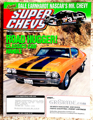 Super Chevy magazine, July 2001, great pics & articles, interesting ads ...