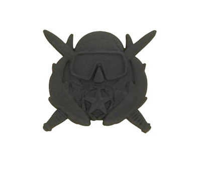US Army Diver Special Operations Supervisor Black Metal Badge | eBay