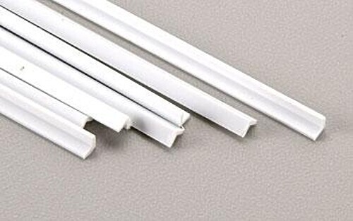 Plastruct Angle Styrene 1/8 (7) - Model Scratch Building Plastic Strips ...