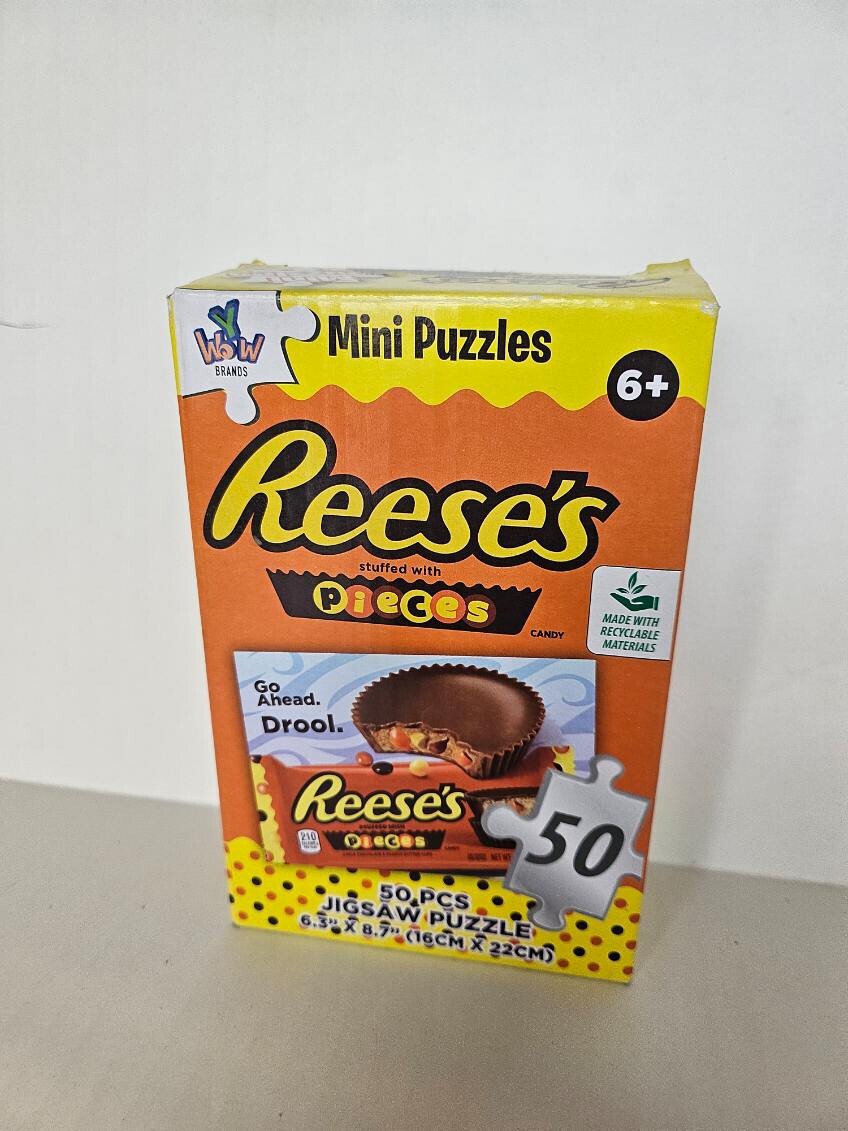 Reese's Stuffed With Pieces Chocolate Peanut Butter 50 Pcs Puzzle - | eBay