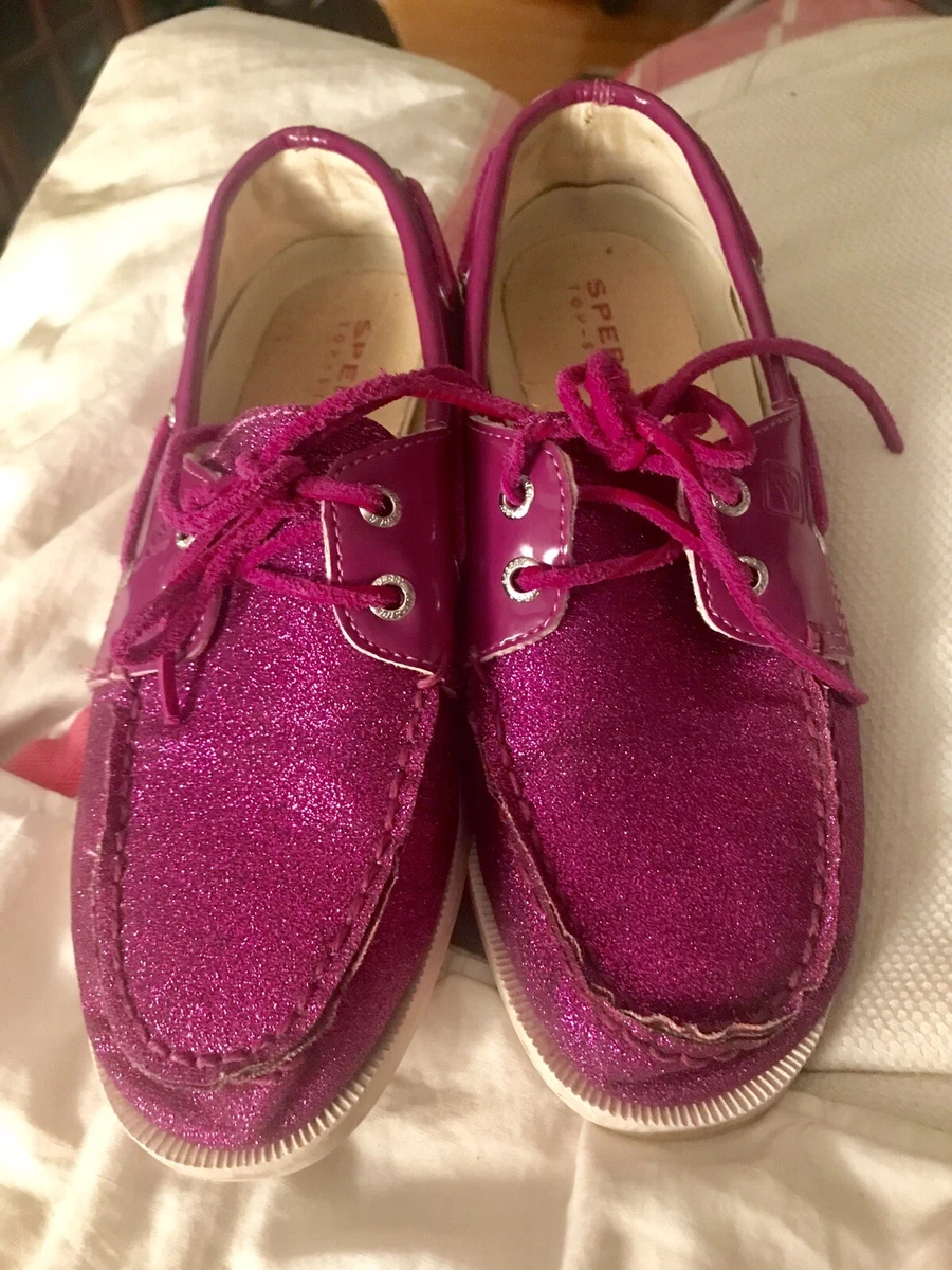 Sparkly Sperrys For Girls
