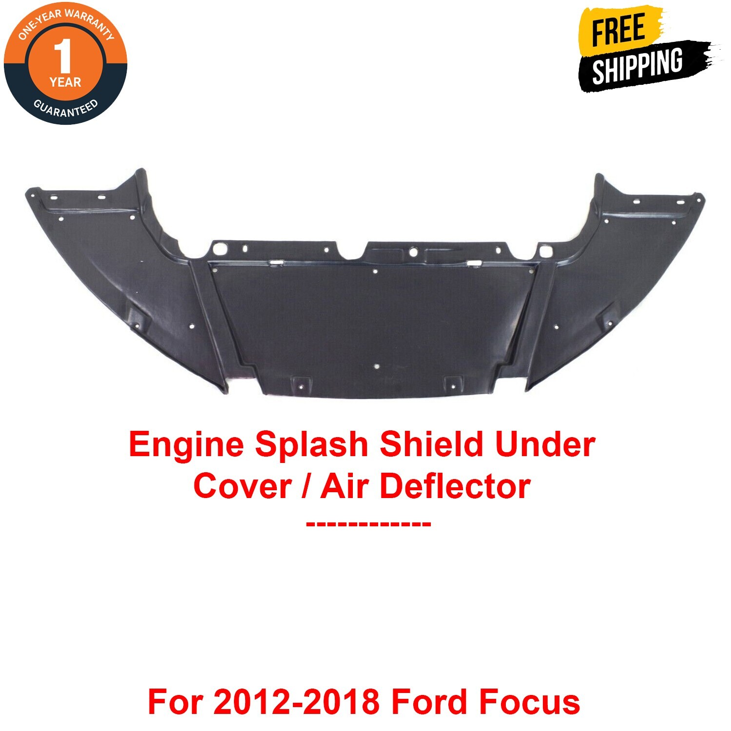 Engine Under Splash Shield Front for Ford Focus 2012-2018 Fo1228119 ...