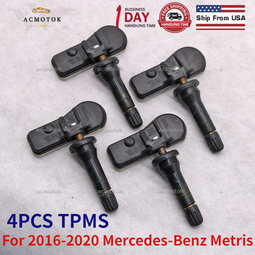Set(4) Tire Pressure Sensor Tpms A4479050500 For 2016-2020 Mercedes ...