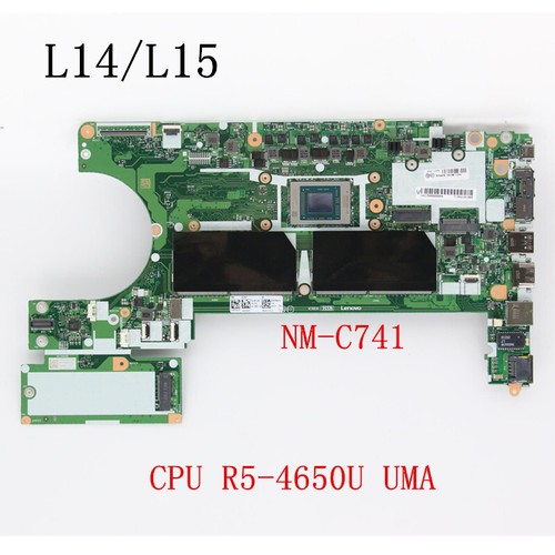 NM-C741 For Lenovo ThinkPad L14 L15 Motherboard With R5-4650 CPU FRU ...