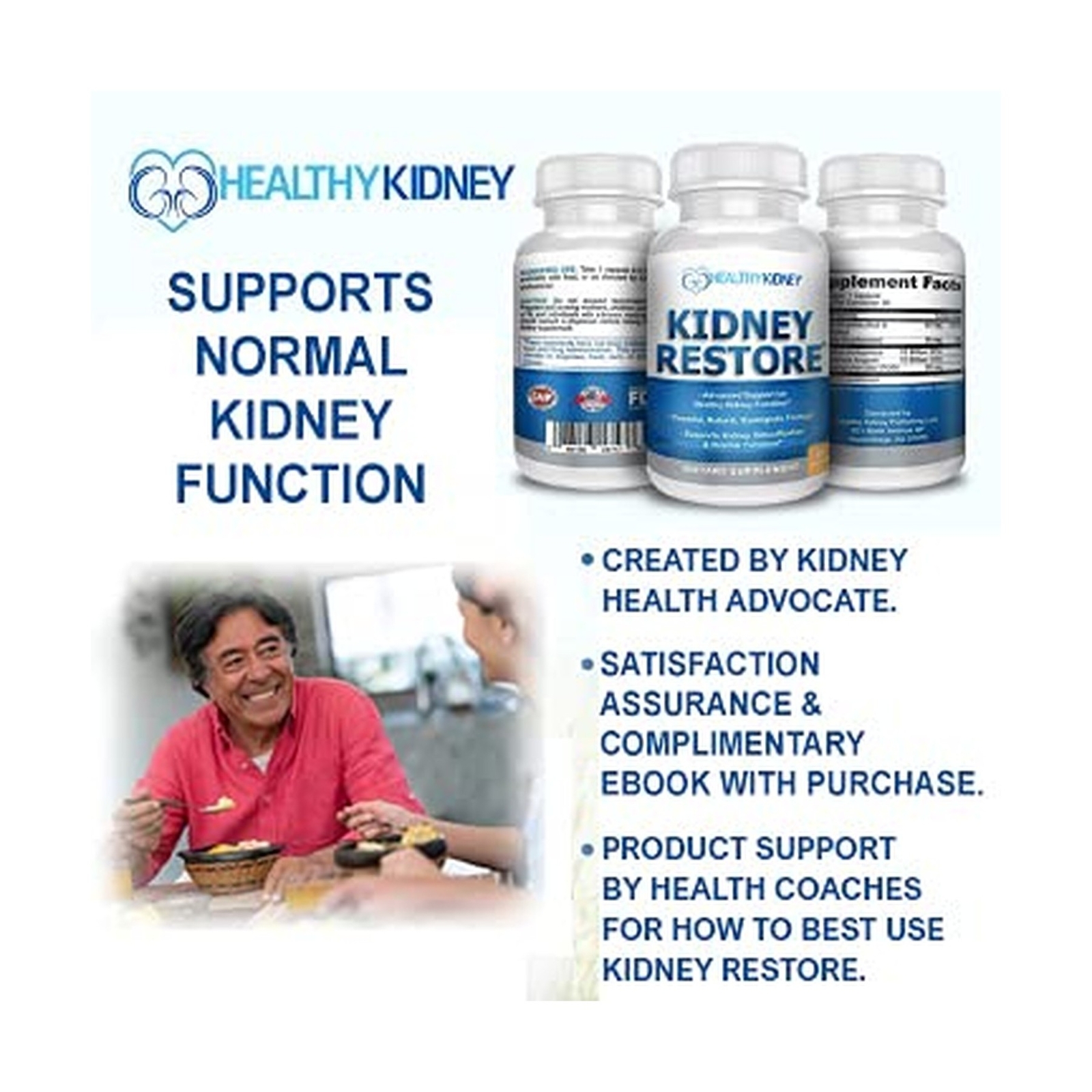 Kidney Restore Kidney Cleanse and Kidney Health Supplement to Support ...