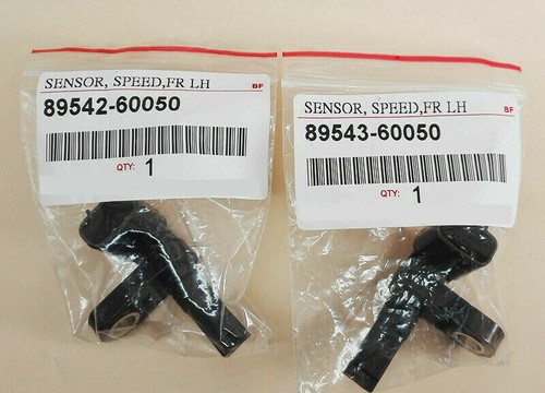 2Pcs Left + Right ABS Wheel Speed Sensor 89542-60050 89543-60050 for ...