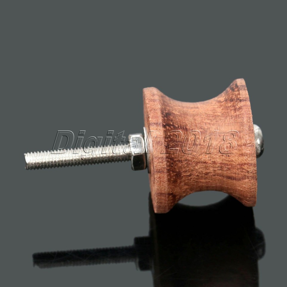 7 Sizes Safe Easy Use Hand Craft Burnisher Wood Edge Leather Craft ...