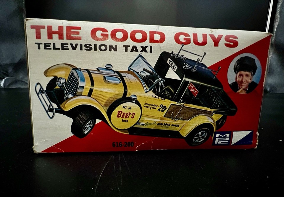 Vintage Model Kit MPC The Good Guys Television Taxi 1/25 George Barris ...