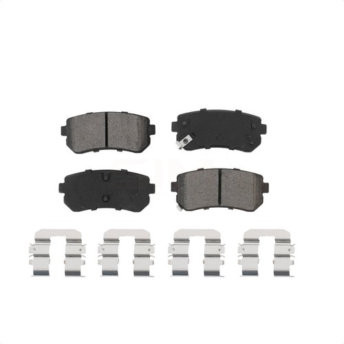 Front Rear Semi-Metallic Brake Pads Kit For Kia Optima With Manual ...