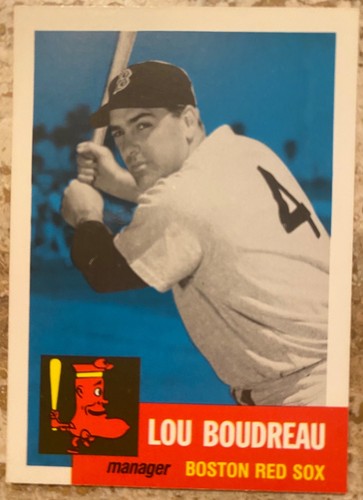 1963 Topps Lou Boudreau Baseball Card #304 Boston Red Sox Manager | eBay