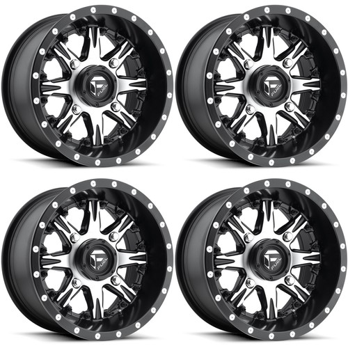 4 ATV/UTV Wheels Set 14in Fuel Nutz Machined D541 4/110 13mm VIK | eBay
