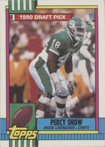 1990 Topps - #246 Percy Snow (RC) for sale online | eBay