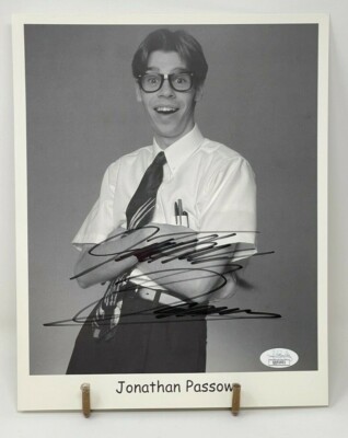 Jonathan Passow Autographed 8" x 10" Photo JSA COA | eBay