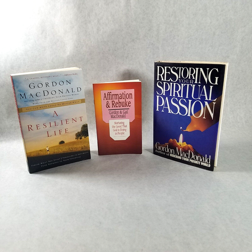 Gordon MacDonald Lot of 3 Books and Booklets - Titles in Description | eBay