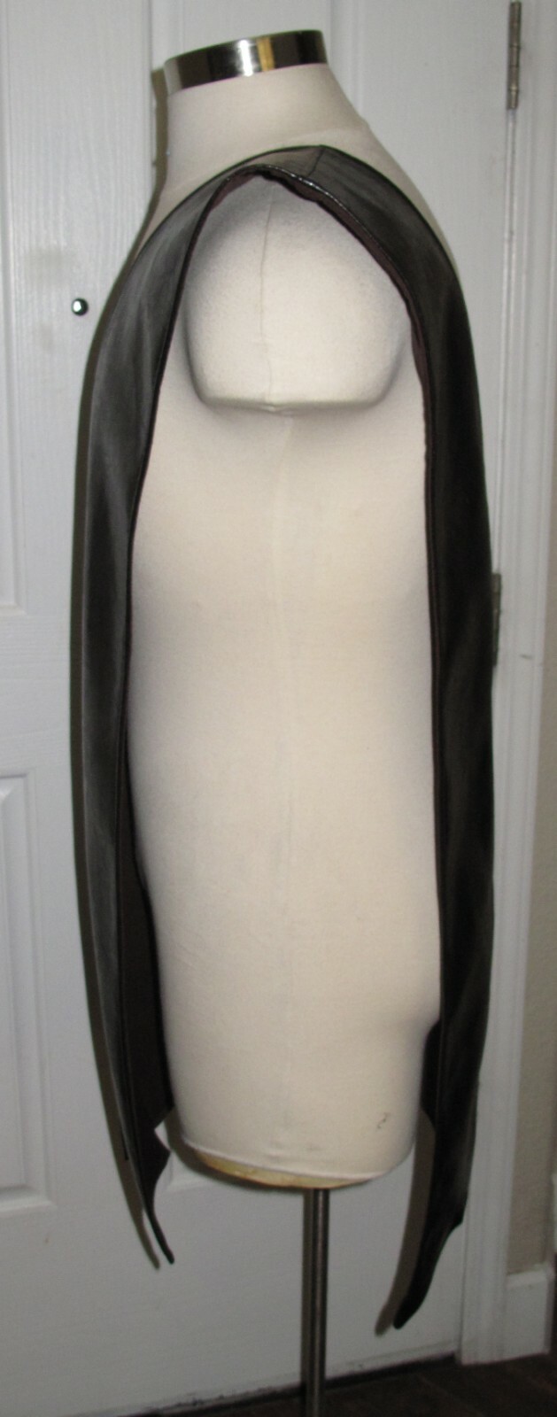 Anakin Skywalker Ep.2 Pleather tabards, top stitched, dark brown, not ...