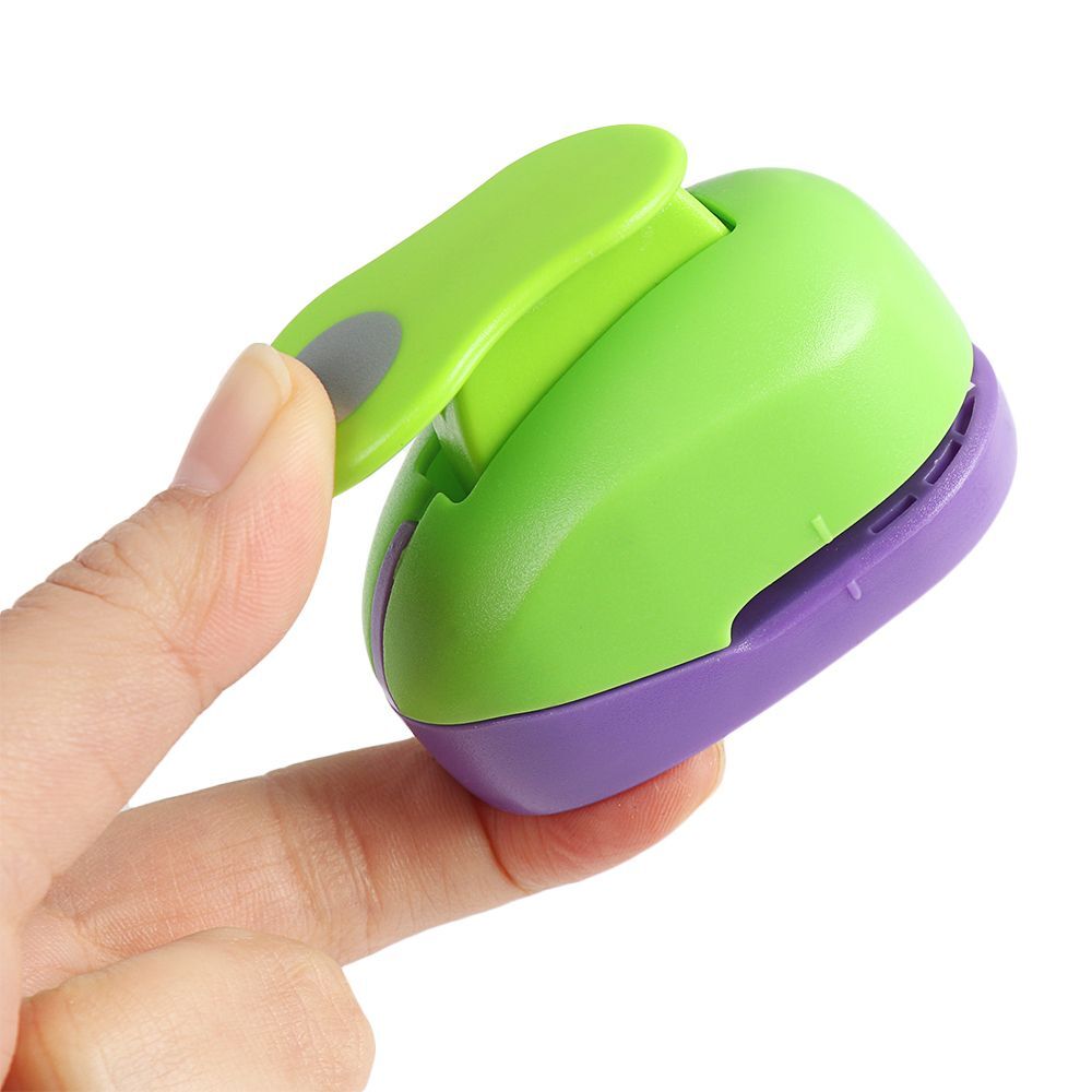 Handmade DIY Embossing Paper Shaper Cutter Cards Making Round Hole ...