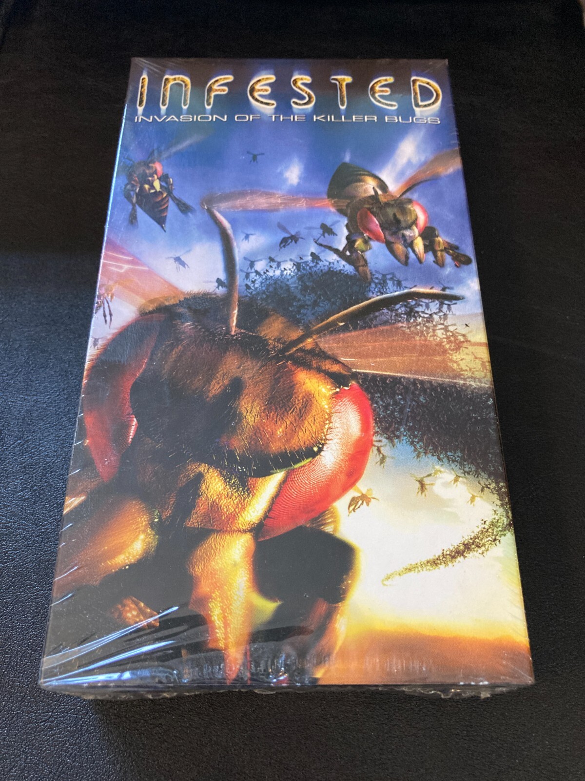 Infested Invasion of the Killer Bugs (VHS, 2003) - Cult B Movie - New ...