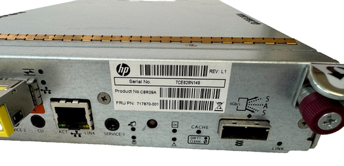 HPE C8R09A - HP MSA 2040 6GB I/O SAN Fibre Channel Controller 717870 ...
