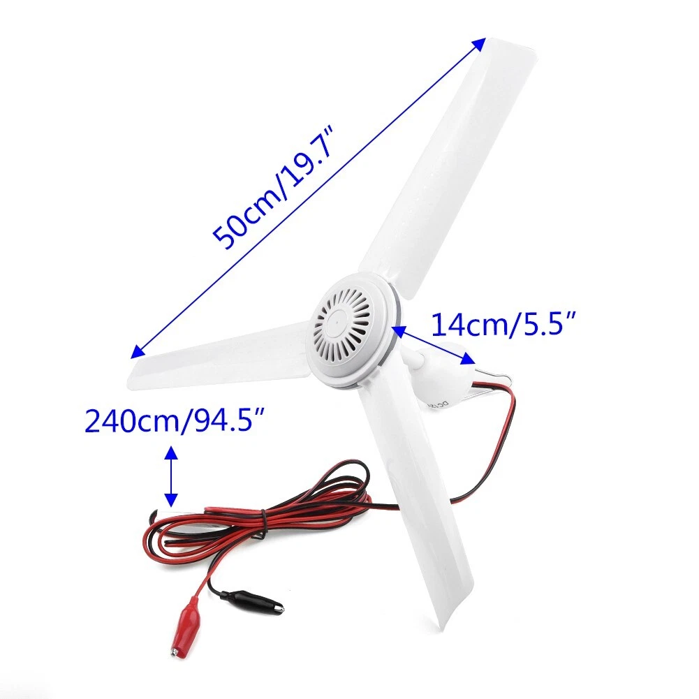 12 Volt Ceiling Fan With Remote | Shelly Lighting