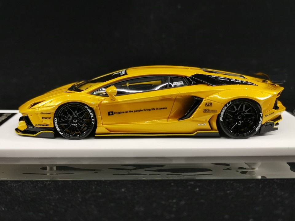 1/43 David Giovanni D&G Model LB Performance Aventador Giallo Orion ...