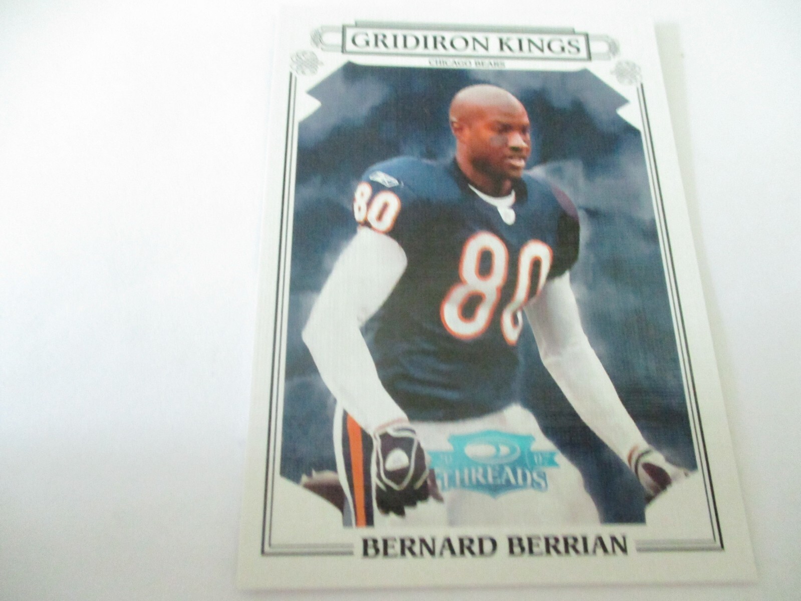 2007 Gridiron Kings Blue Foil Bernard Berrian Card #PGK2 Serial #16/25 ...