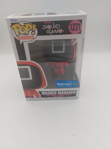 Funko POP! Squid Game Masked Manager Figure 1231 Walmart Exclusive | eBay