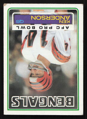 1983 Topps #232 Ken Anderson Card TCCCX | eBay