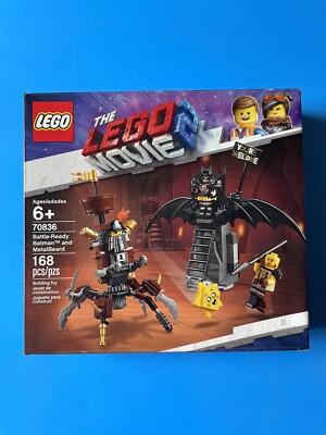 Lego The Lego Movie 2 #70836 Battle-Ready Batman and MetalBeard, Brand ...