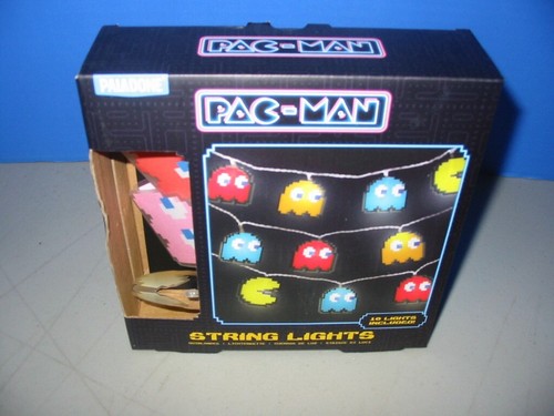 PAC MAN String Lights by Paladone 1 Set Per Order 10 Lights New Factory ...