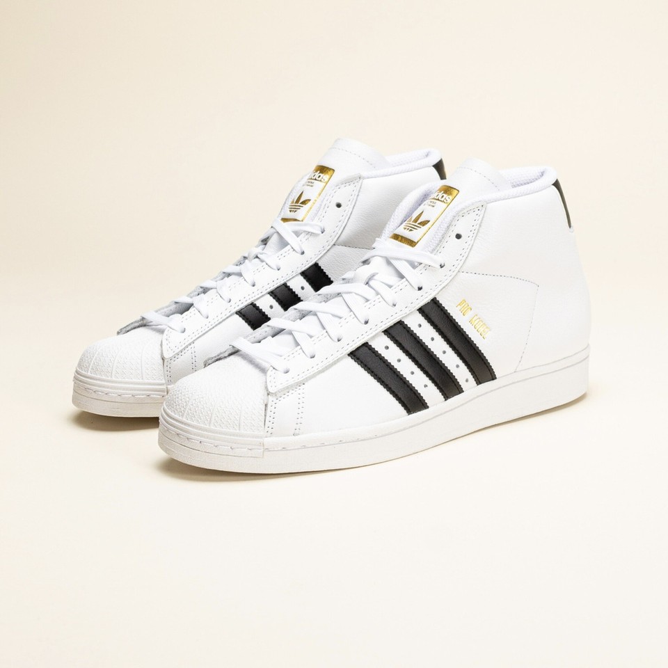 Adidas Pro Model Adv Men's Sneaker White Basketball Shoe Shell Toe ...