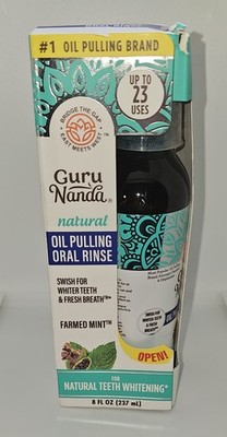 Guru Nanda Oil Pulling Oral Rinse 8fl oz EXP-02/2027- Free Shipping | eBay