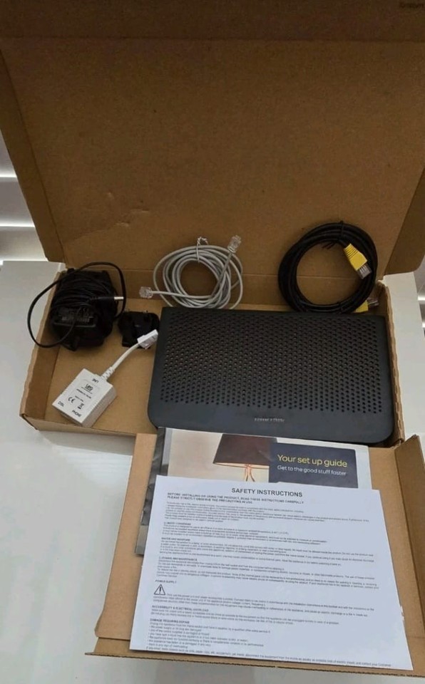 TalkTalk WiFi Hub Sagemcom 5364 Dual-Band Wireless Super Router Boxed ...