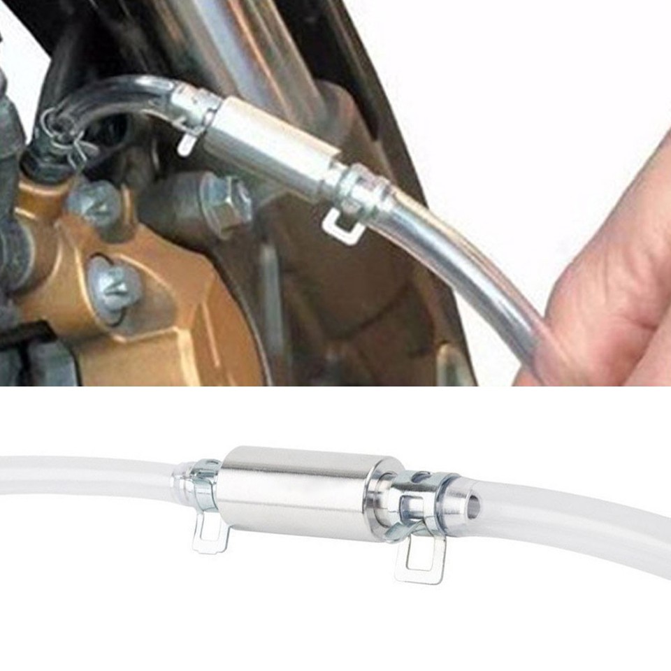 Brake Bleeder Hose - One Way Check Valve Tube Bleeding Tool Kit for ...