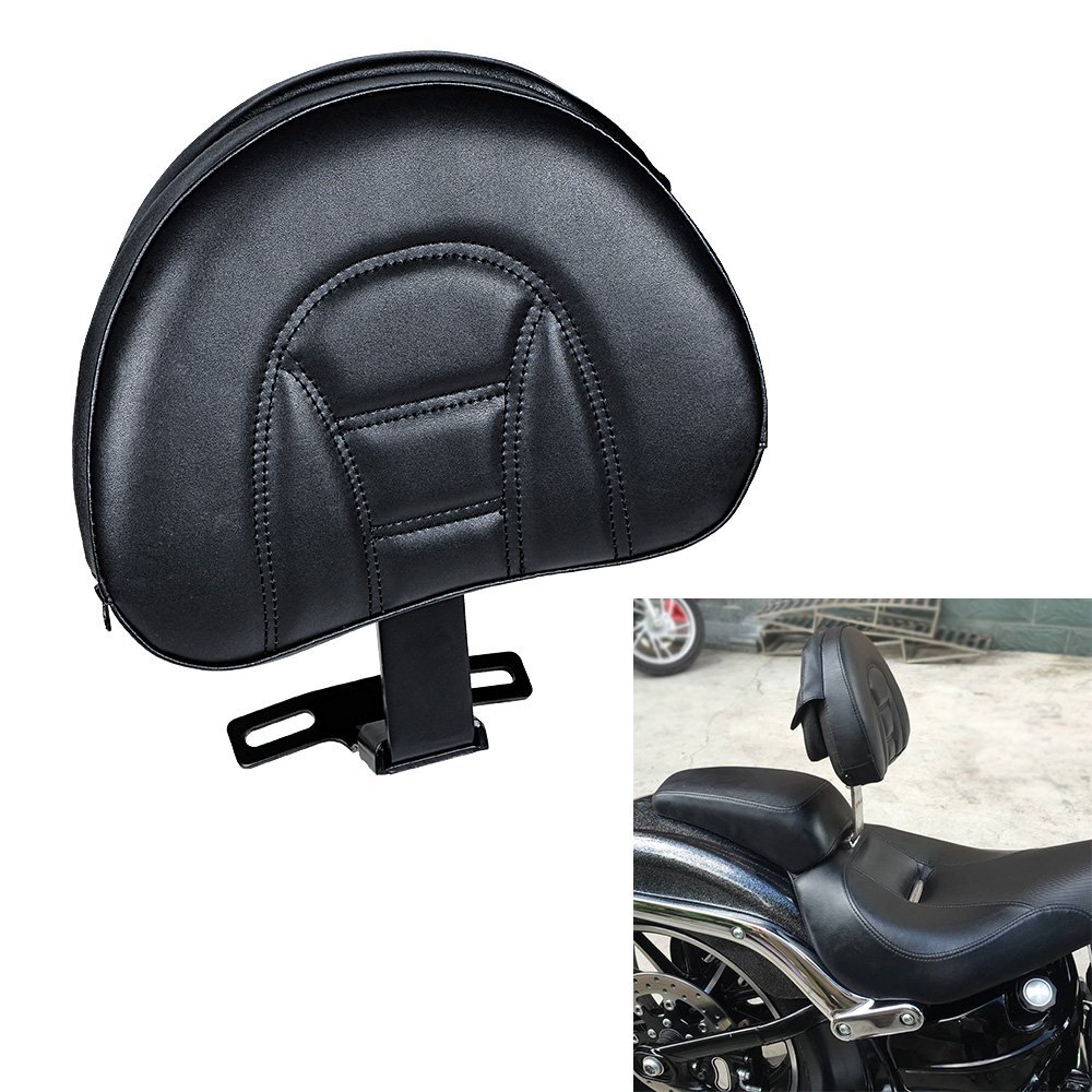 2007-2017 Harley Heritage Softail Adjustable Driver Rider Backrest Pad ...