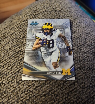 2022 Bowmans Best University Football Ronnie Bell #43 49ers Michigan ...