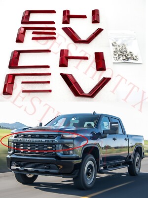 2020-2023 Silverado 2500HD 3500hd front grille letter CHEVROLET Cherry ...