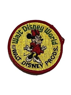 Vintage 70’s Era Walt Disney World Walt Disney Prods. Patch Minnie ...