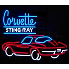Wholesale lot of 6 neon sign Corvette C1 C2 C5 C6 C7 C8 Chevrolet ...