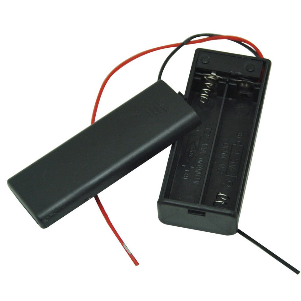 1.5V AAA Battery Holder Case 1x/2x/3x/4x AAA Cells Box with Wire Lead ...