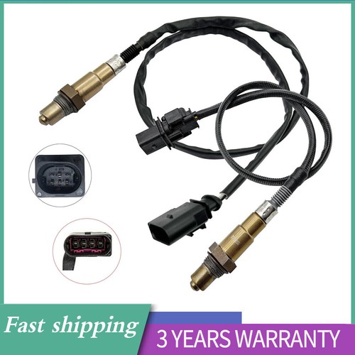2pcs Up+Downstream Oxygen O2 Sensors For 2011-2018 Audi A4 A5 Quattro ...