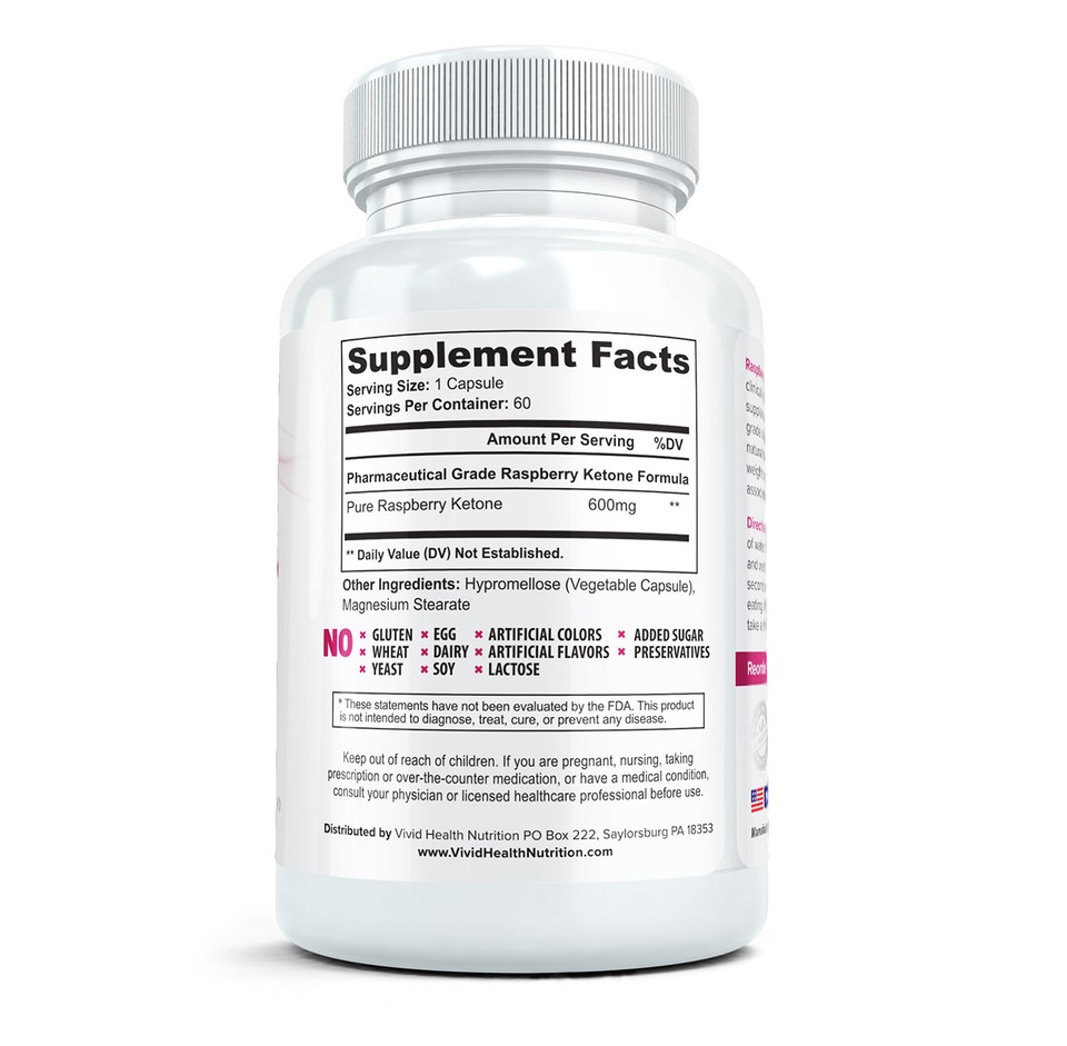 Raspberry Ketone Platinum Clinical Strength Fat Burning Supplement for ...