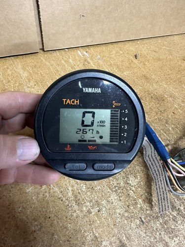 Yamaha OEM Multi-Function Gauge Tachometer | eBay