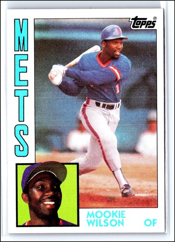 Mookie Wilson 1984 Topps #465 New York Mets | eBay