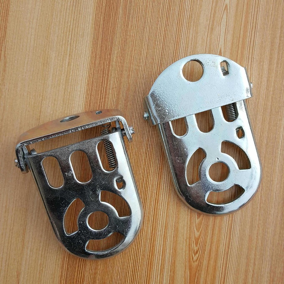 Mountain Bike Pegs Metal Rear Foot Pedal Foldable Footrest Stand | eBay UK