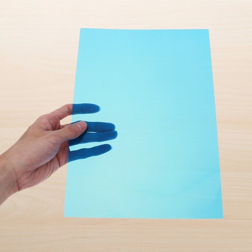 10 Pcs Pvc Film Colored Cellophane Sheets Vinyl Coloured Wax Paper | eBay