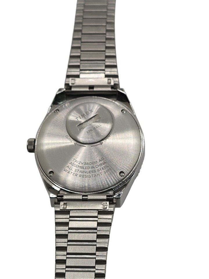 Timex Q Reissue GMT Quartz Watch 38mm with Pepsi Bezel TW2V38000 | eBay UK