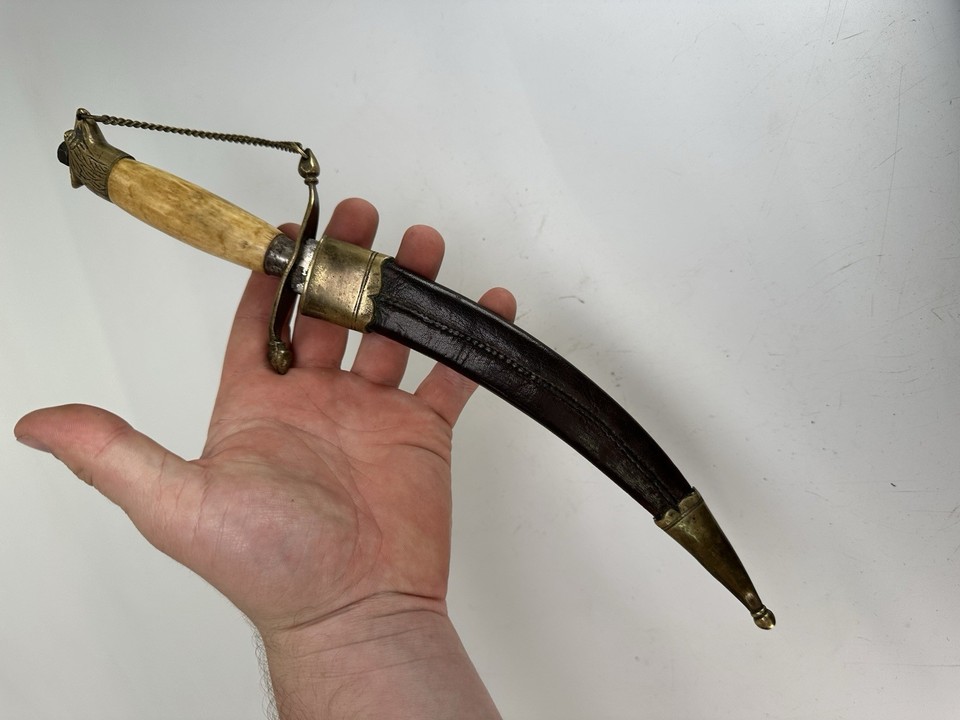 WWII WW2 Eagle Head Kirpan/ Sikh Victory Bring Back Dagger Dirk With ...