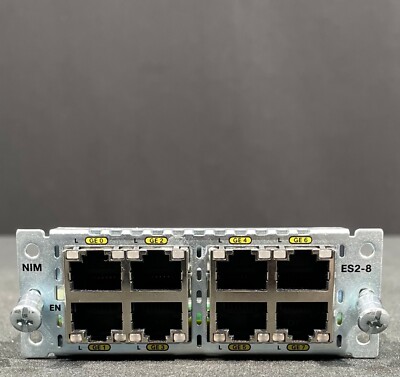 Cisco NIM-ES2-8 8-Port Gigabit Ethernet Network Module - Same Day ...