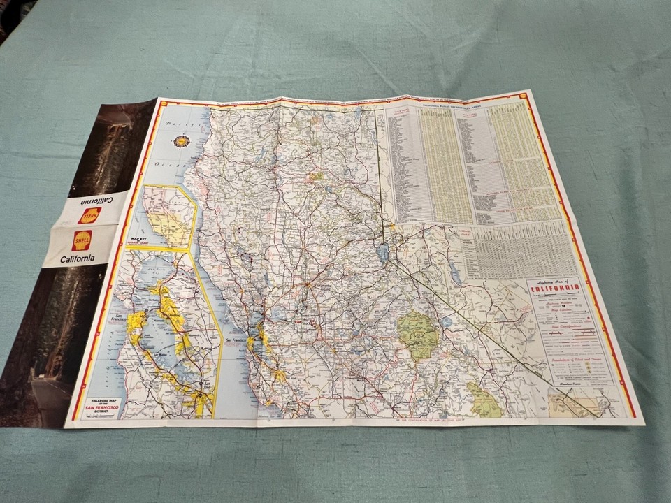 vintage gas stations paper street road maps - Various cities years 40s ...