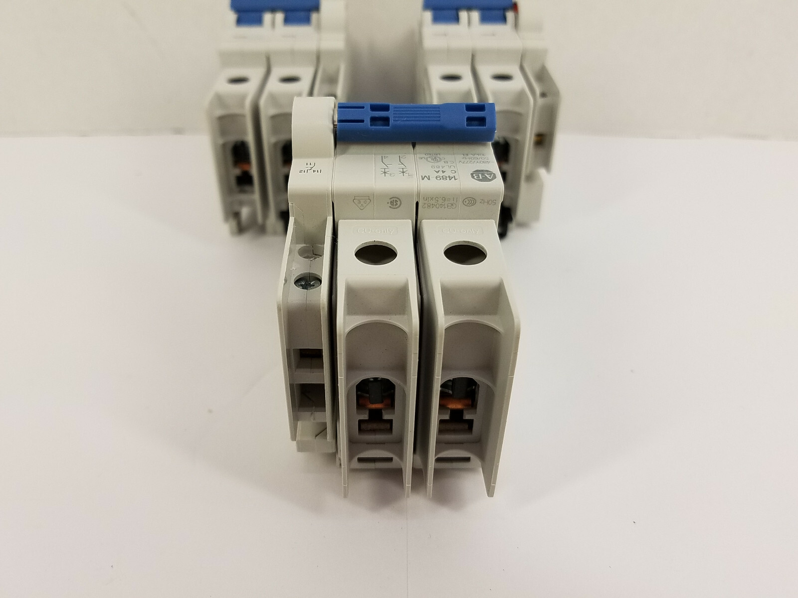 (Lot of 3) Allen Bradley 1489-M2C040 (4 Amp) Circuit Breaker w/ 1489 ...